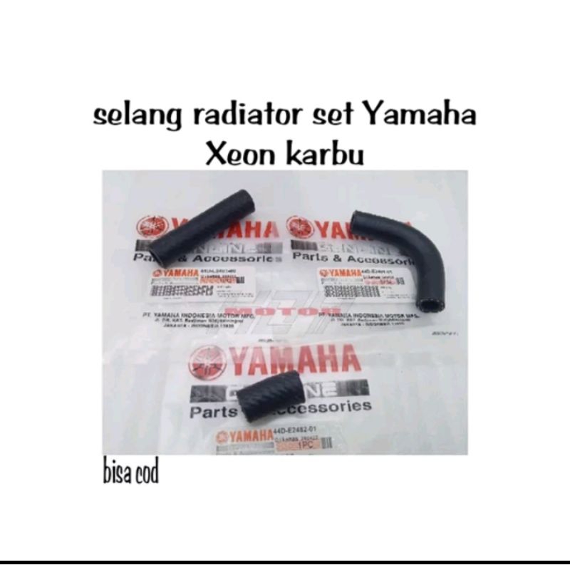 Jual Selang Radiator set Yamaha Xeon karbu | Shopee Indonesia
