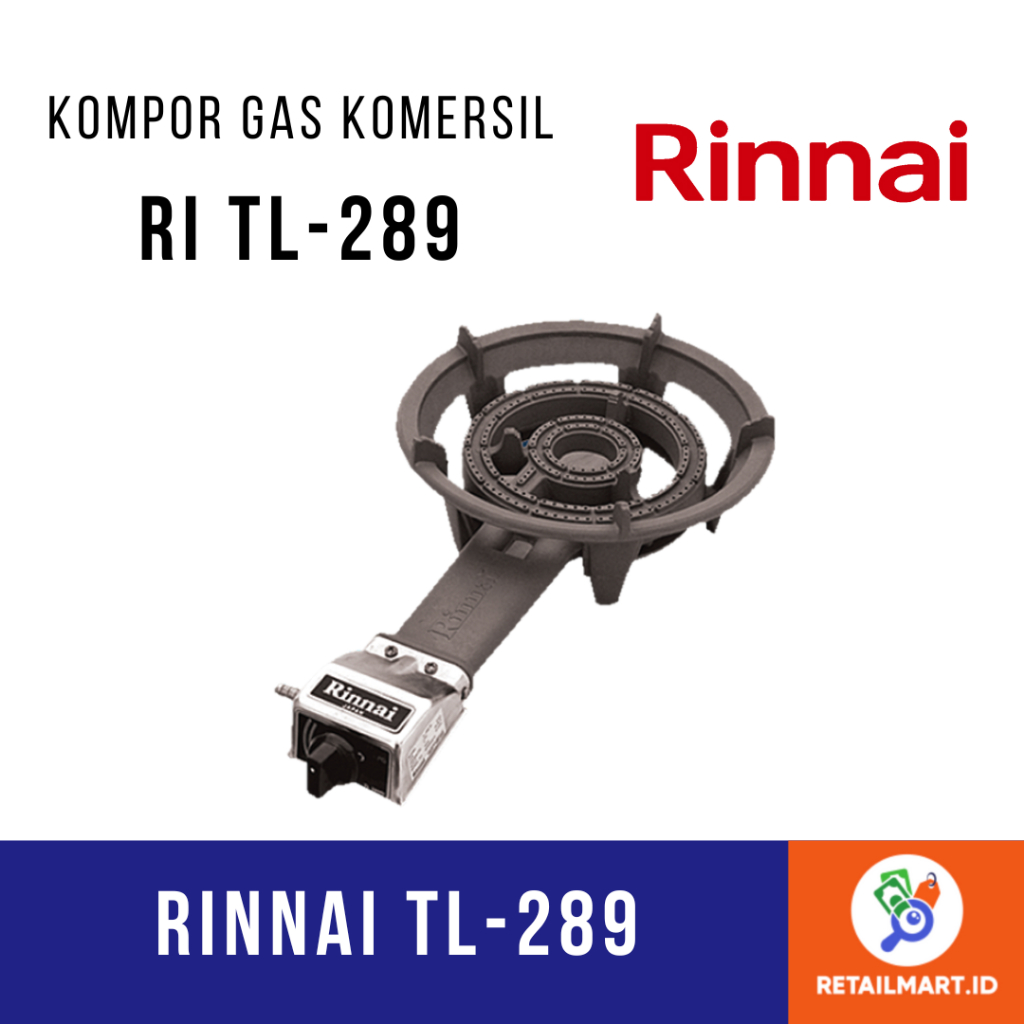 Jual RINNAI : TL-289RI KOMPOR KATERING LOW PRESSURE 1 TUNGKU TL 289 RI | Shopee Indonesia