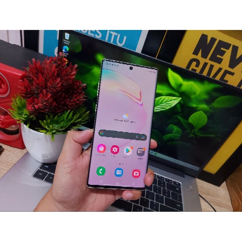 Jual SAMSUNG NOTE 10 PLUS RAM 12/256GB DUALSIM SEIN RESMI | Shopee Indonesia