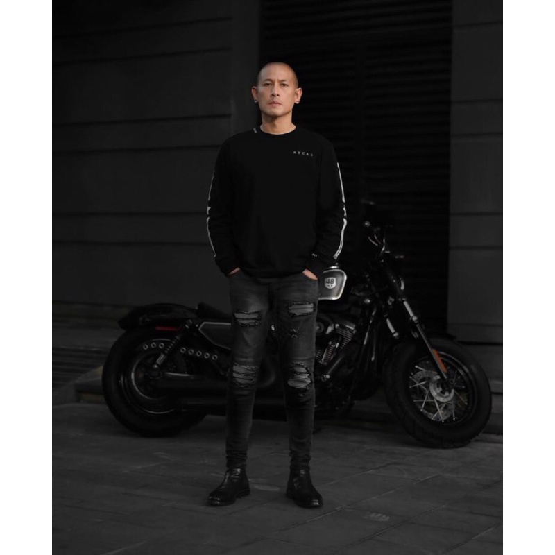 Jual RUCAS SEASON 12 Dark Grey Caviar Leather Jeans ORIGINAL [100% ...