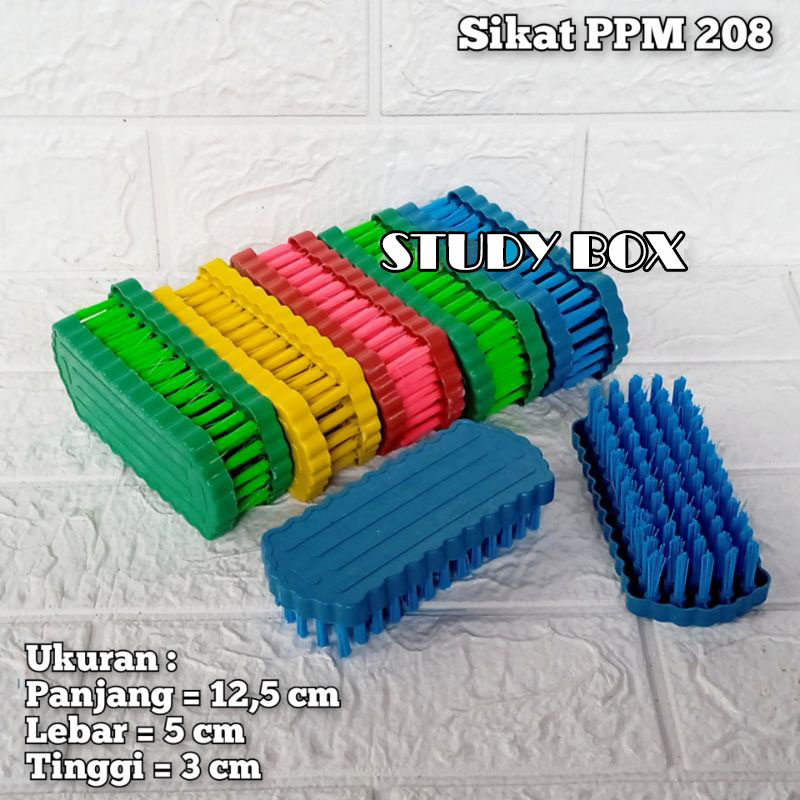 Jual SIKAT BAJU PPM 208 Sikat Cuci Baju Plastik Serbaguna | Shopee ...