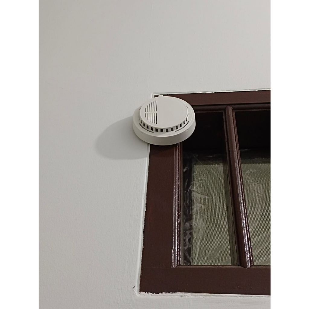Jual Alarm Deteksi Asap Kebakaran Smoke Detector Otomatis | Shopee ...