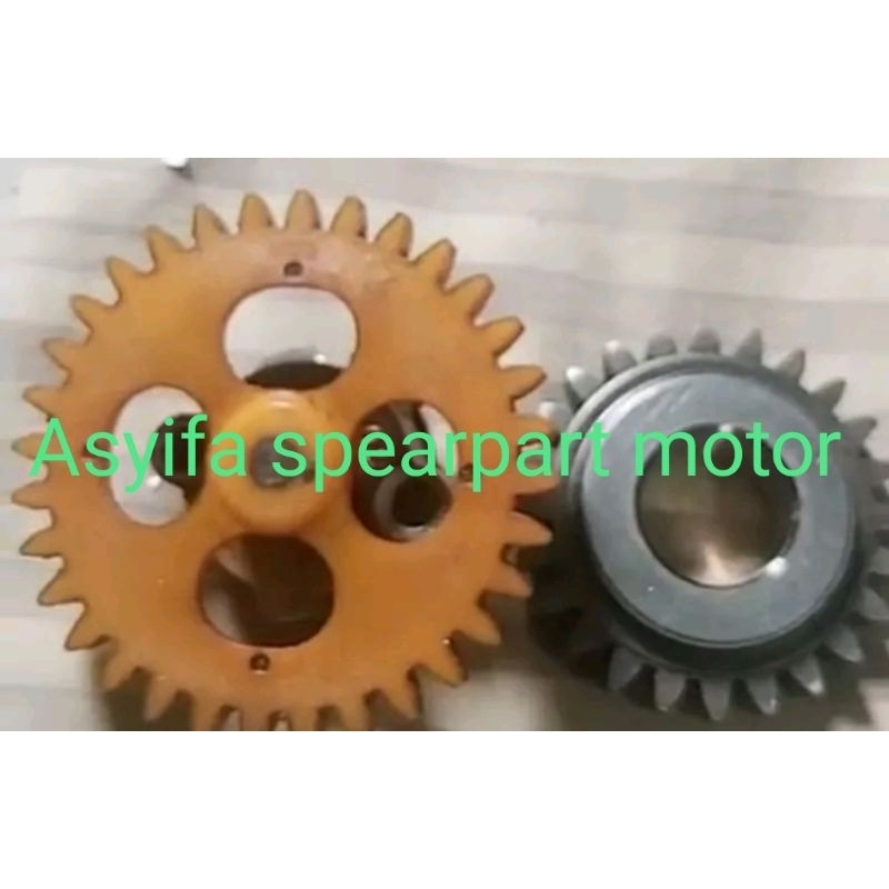Jual gear pompa oli Assy Yamaha Vega ZR Yamaha Jupiter Z1 Yamaha Jupiter ZX Lorenzo 5D9 original ...