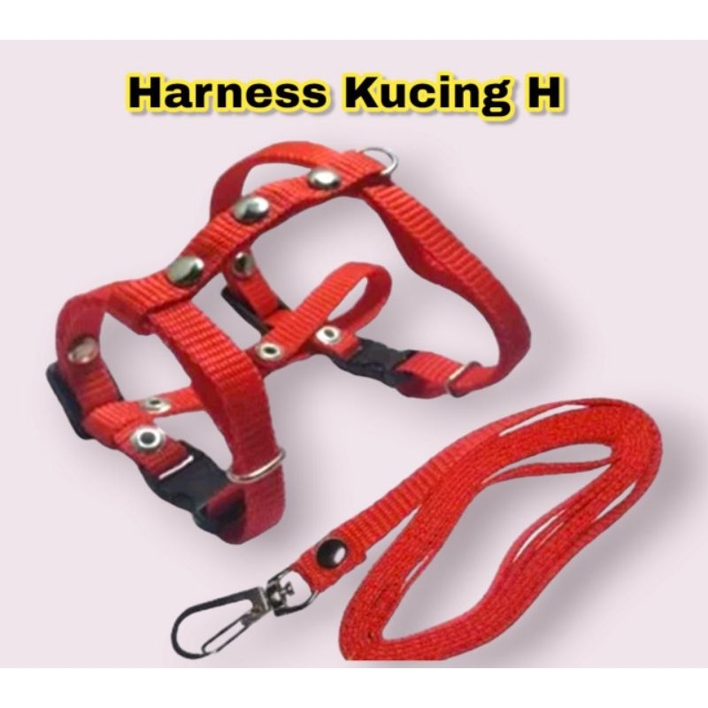 Jual Tali Tuntun Hewan / Harness H Kucing Anjing Musang Kelinci ...