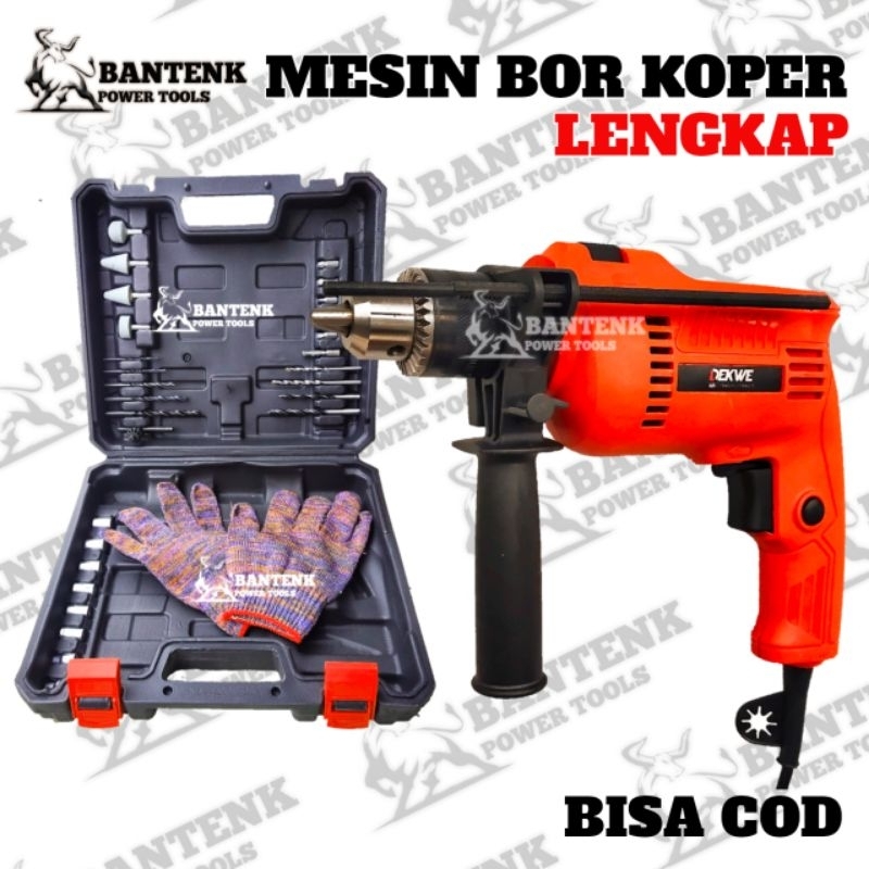 Jual MESIN BOR 13MM + BOX LENGKAP LENGKAP DK6031A. MESIN BOR BOLAK ...