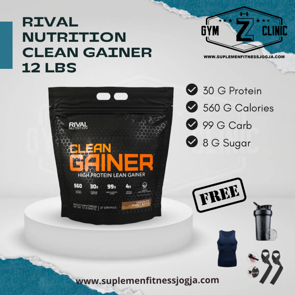 Jual Rival Clean Gainer 12 Lbs High Protein Gainer Shopee Indonesia