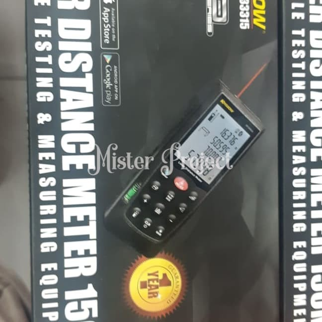 Jual Laser Distance Meter Krisbow 150M / Meteran Laser Krisbow | Shopee ...