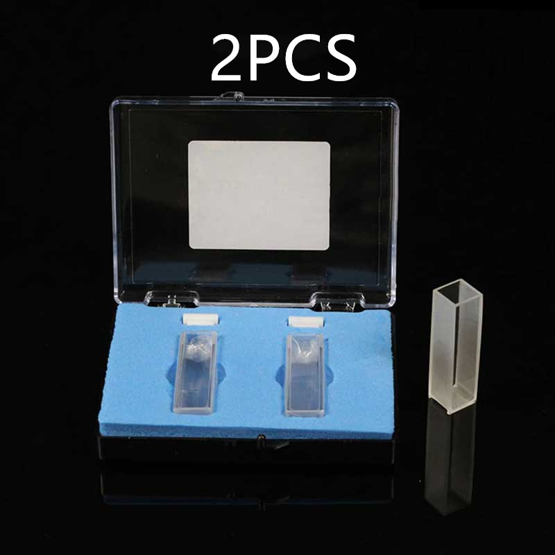Jual Quartz Cuvette / Kuvet Kuarsa / Kuvet Spektrofotometer 2PCS 10mm ...