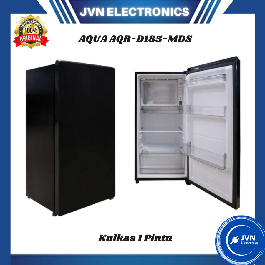 Jual Kulkas AQUA 1 Pintu AQR-D185-MDS | Shopee Indonesia