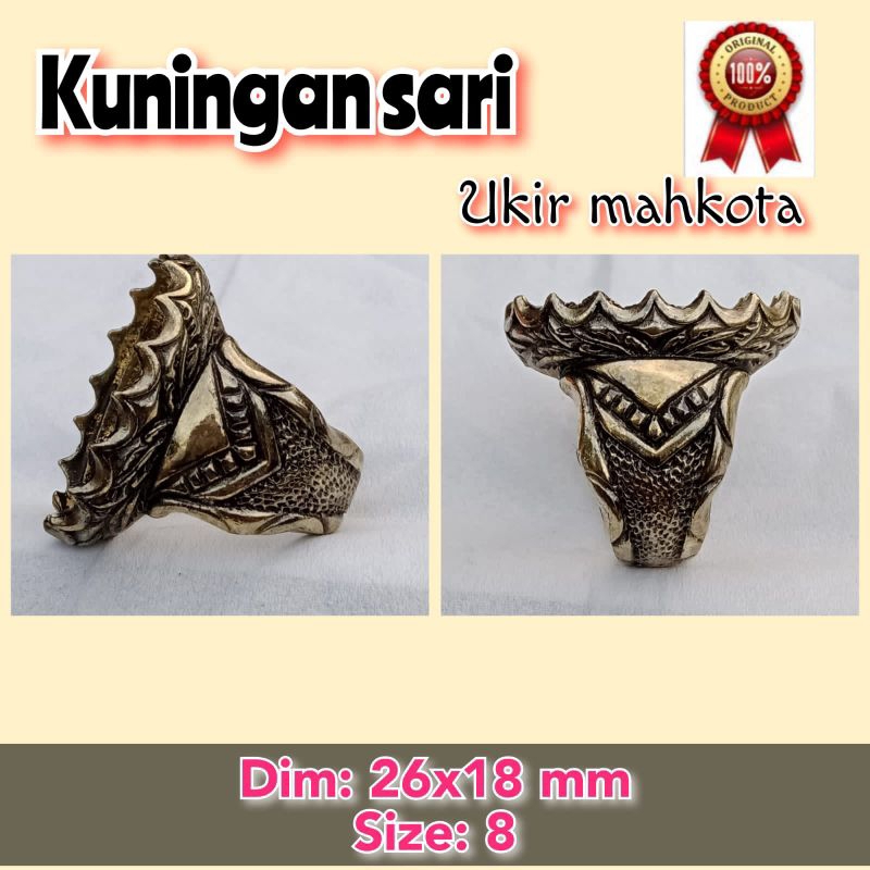 Jual emban batu akik dan permata Kuningan sari.25 | Shopee Indonesia