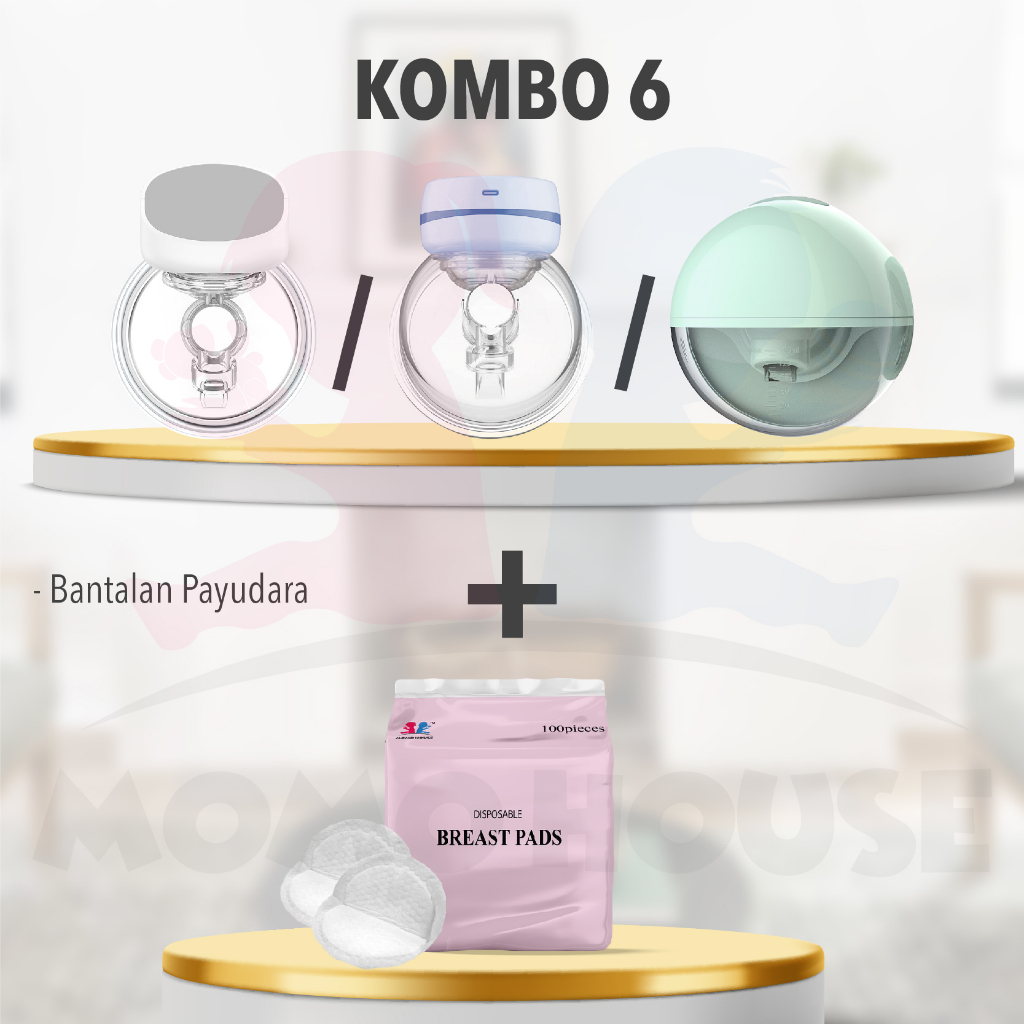 Jual MOMO HOUSE Wearable Breastpump Pompa Asi Electric Tanpa Kabel ...