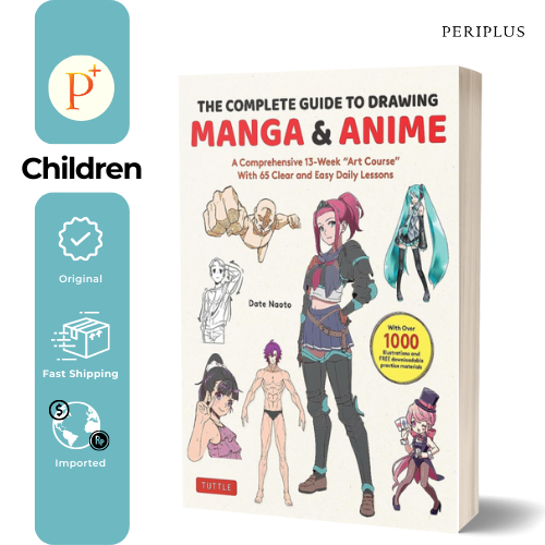 Jual Complete Guide to Drawing Manga & Anime - 9784805317662 | Shopee ...