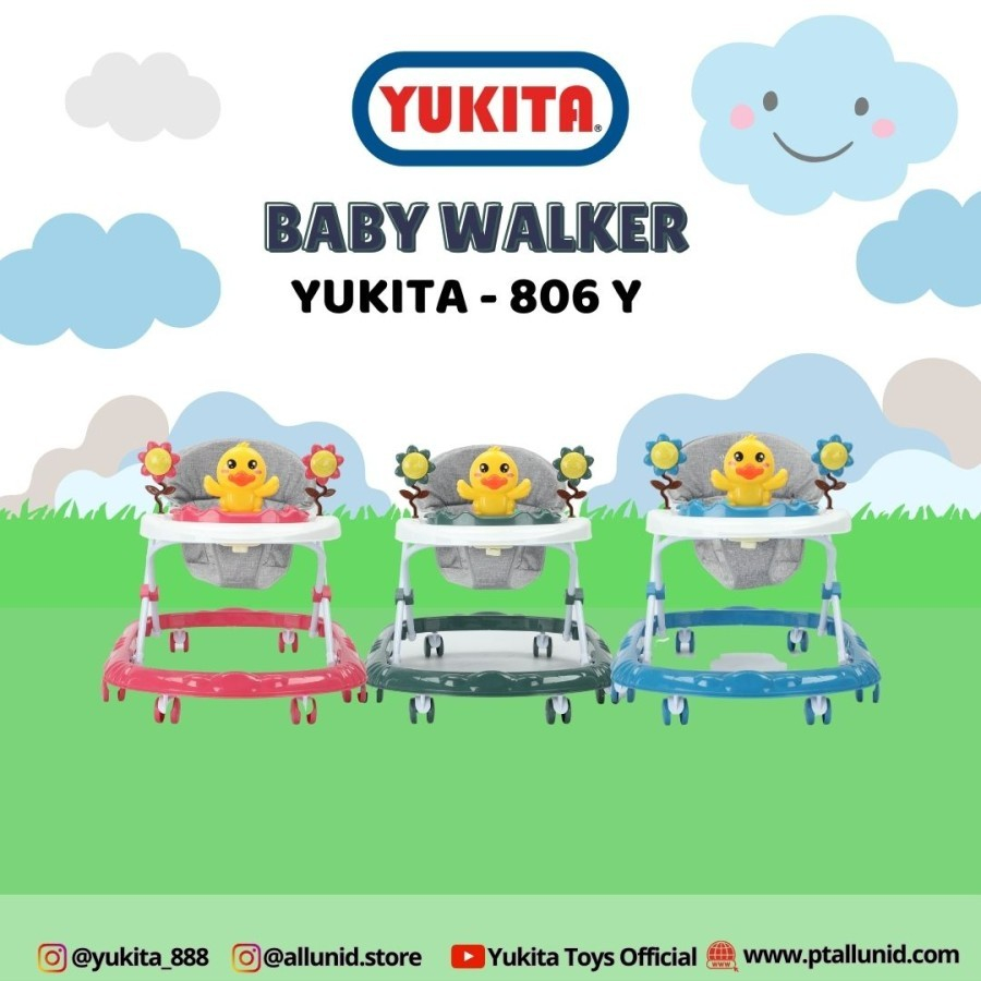 Jual Baby Walker Gyro - YUKITA 806 Y | Shopee Indonesia