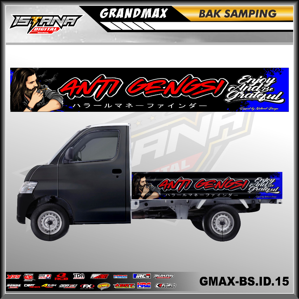Jual Decal Stiker Bak Samping Daihatsu Grandmax - Sticker Variasi Bak ...