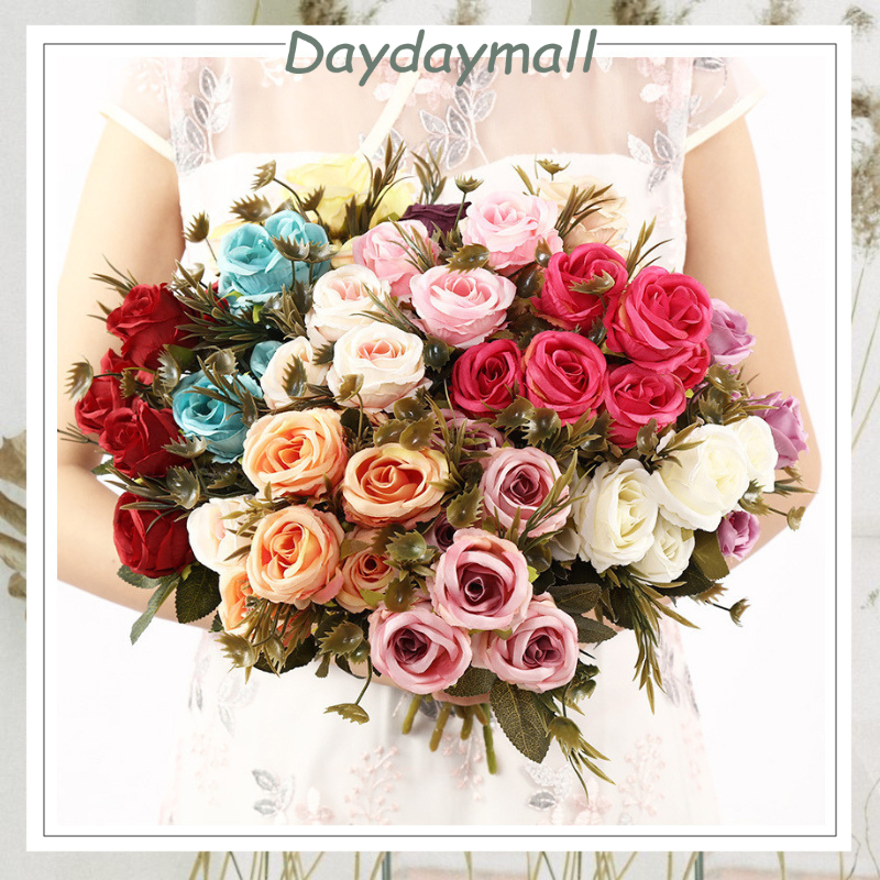 Jual Bunga Mawar Duri Persian x6 Artificial BG134 | Shopee Indonesia