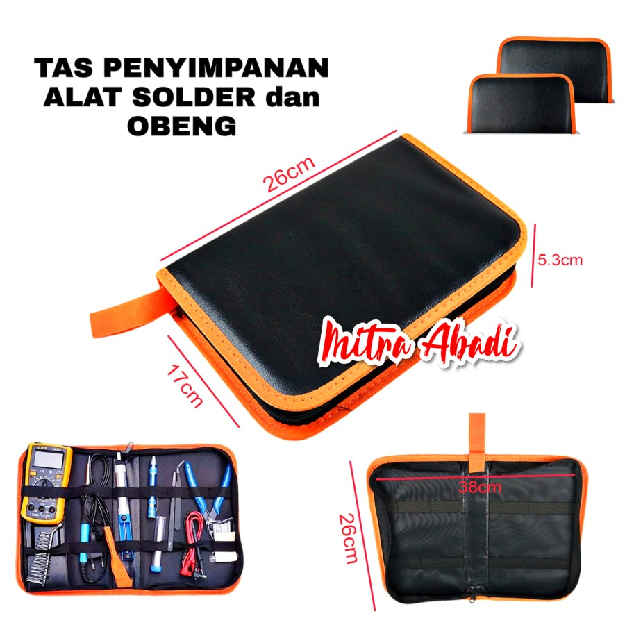 Jual Tas Dompet Penyimpanan Alat Solder / Obeng Tool Kit | Shopee Indonesia