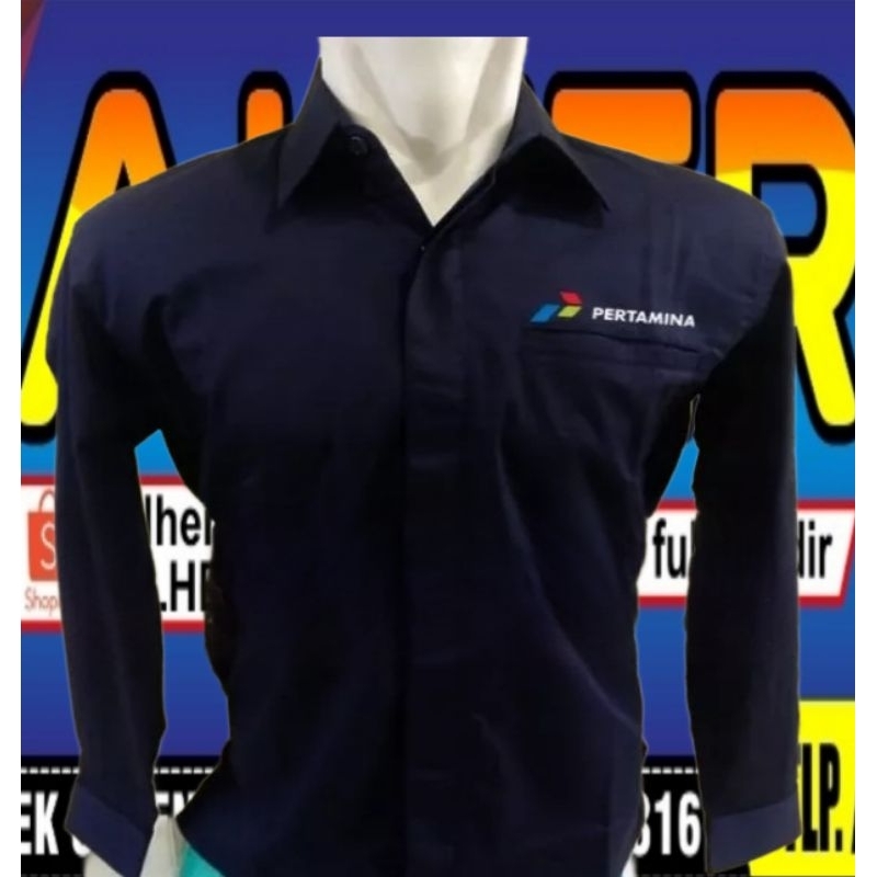 Jual kemeja Pertamina baju Pertamina seragam Pertamina kemeja SPBU Baju ...