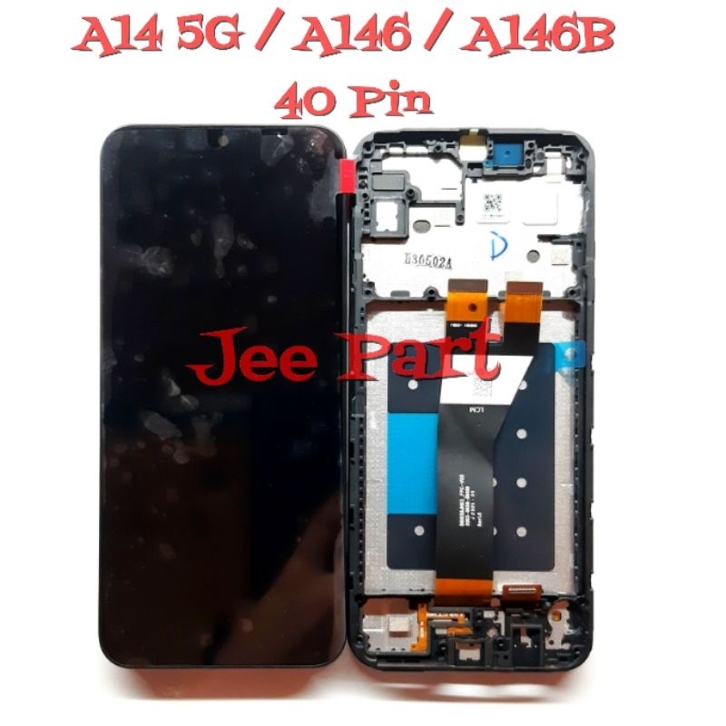 Jual LCD TOUCHSCREEN FRAME SAMSUNG A14 5G A146B 40 PIN ORIGINAL ...