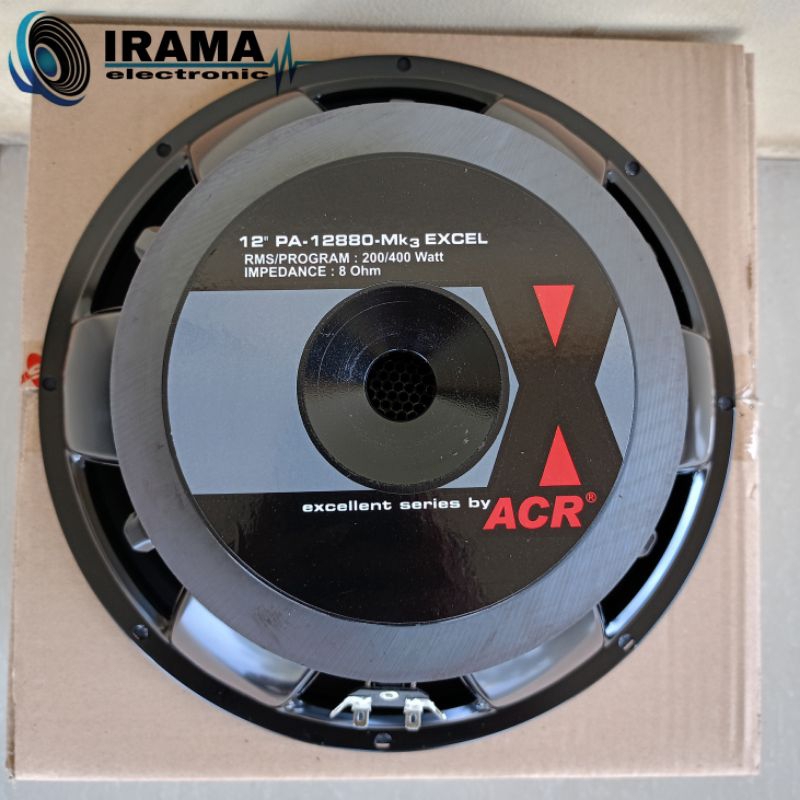 Jual Speaker ACR 12 inch PA 12880 MK3 EXCELLENT 400 WATT | Shopee Indonesia