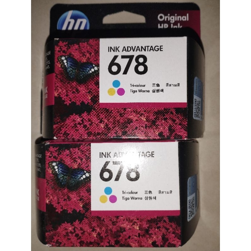 Jual Tinta HP 678 warna / colour | Shopee Indonesia
