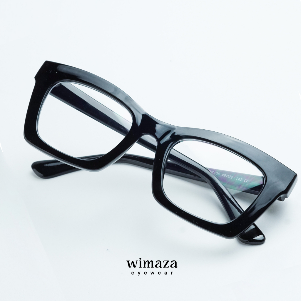 Jual Kacamata Frame Cat Eye Tebal Karens High Quality Skena Wimaza ...