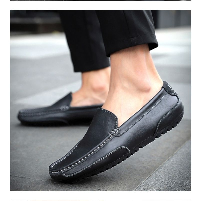 Jual GM OXFORD BLACK - Sepatu Pantofel Pria Semi Formal Kantor Derby ...