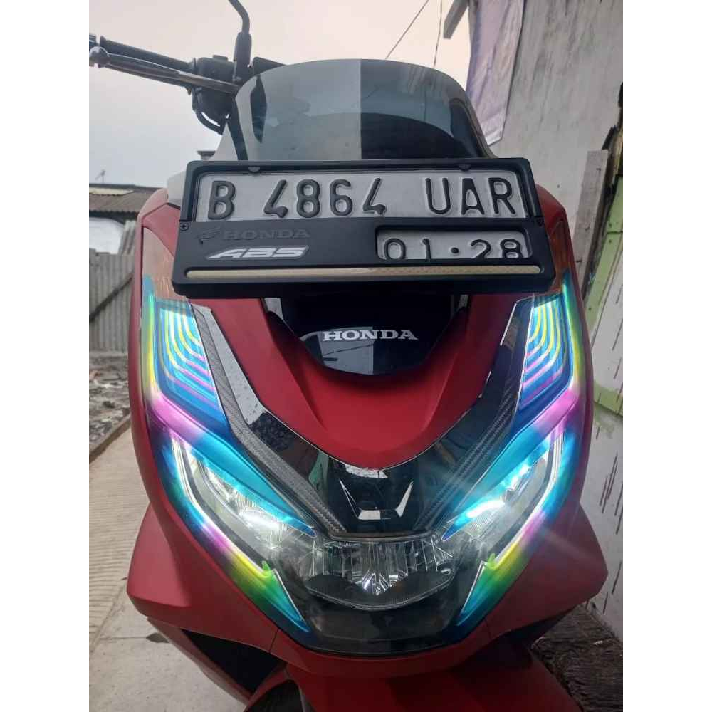 Jual STIKER ALIS LAMPU PCX 160 WARNA RGB NEW | Shopee Indonesia