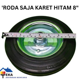 Jual Roda Trolley 8" inch Only Roda Pu Saja Karet Roli Troli Etalase ...