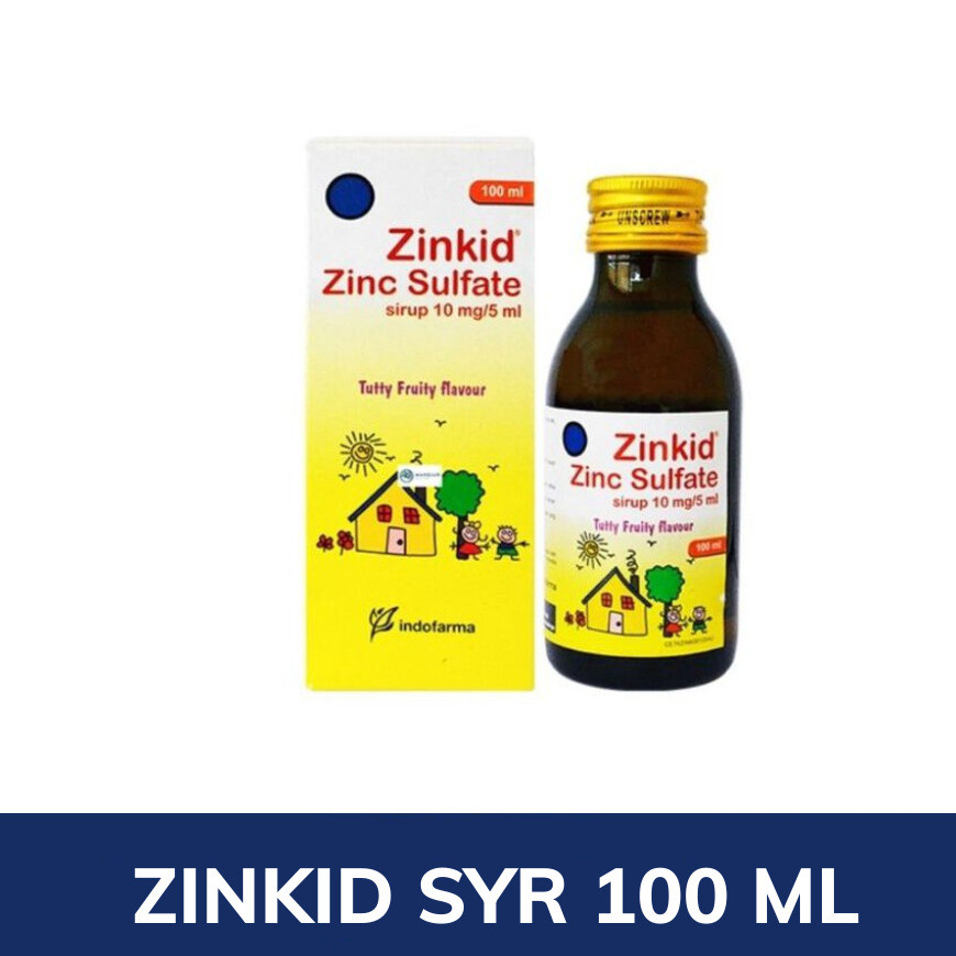 Jual Zinkid Sirup 10mg/5ml 100ml | Shopee Indonesia