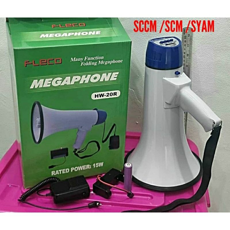 Jual TOA MEGAPHONE FLECO HW-20R MEGAPHONE PENGERAS SUARA FLECO | Shopee ...