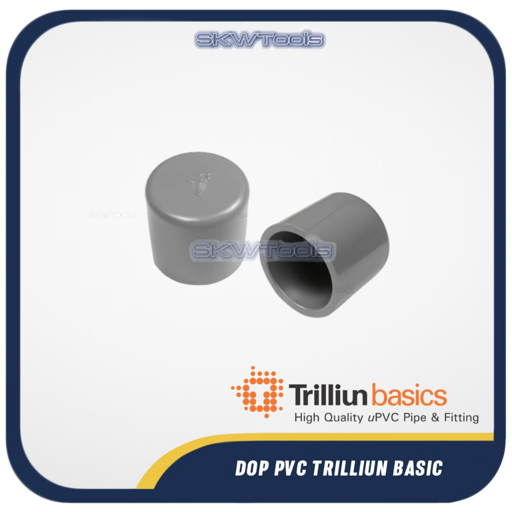 Jual Dop Pvc Dop Pipa Pvc 1/2" 3/4" 1" 1 1/4" AW Tutup Pipa Dop Cap ...