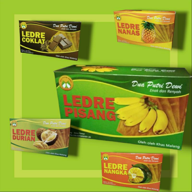 Jual [COD] Ledre Pisang Dua Putri Dewi / Kue Kering / Banana cracker ...