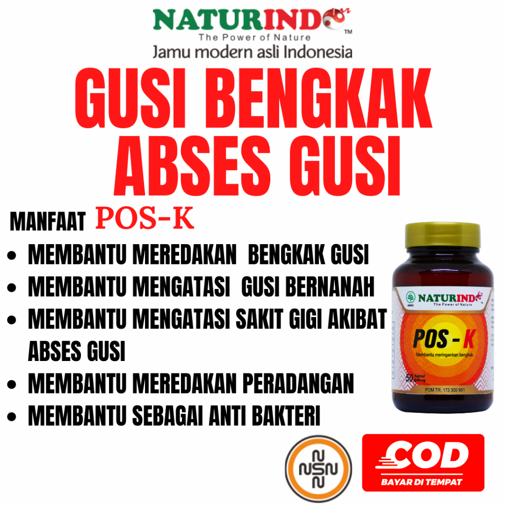 Jual Obat Gusi Bengkak Dan Sakit Gigi Bernanah Abses Gusi Benjolan Posk ...