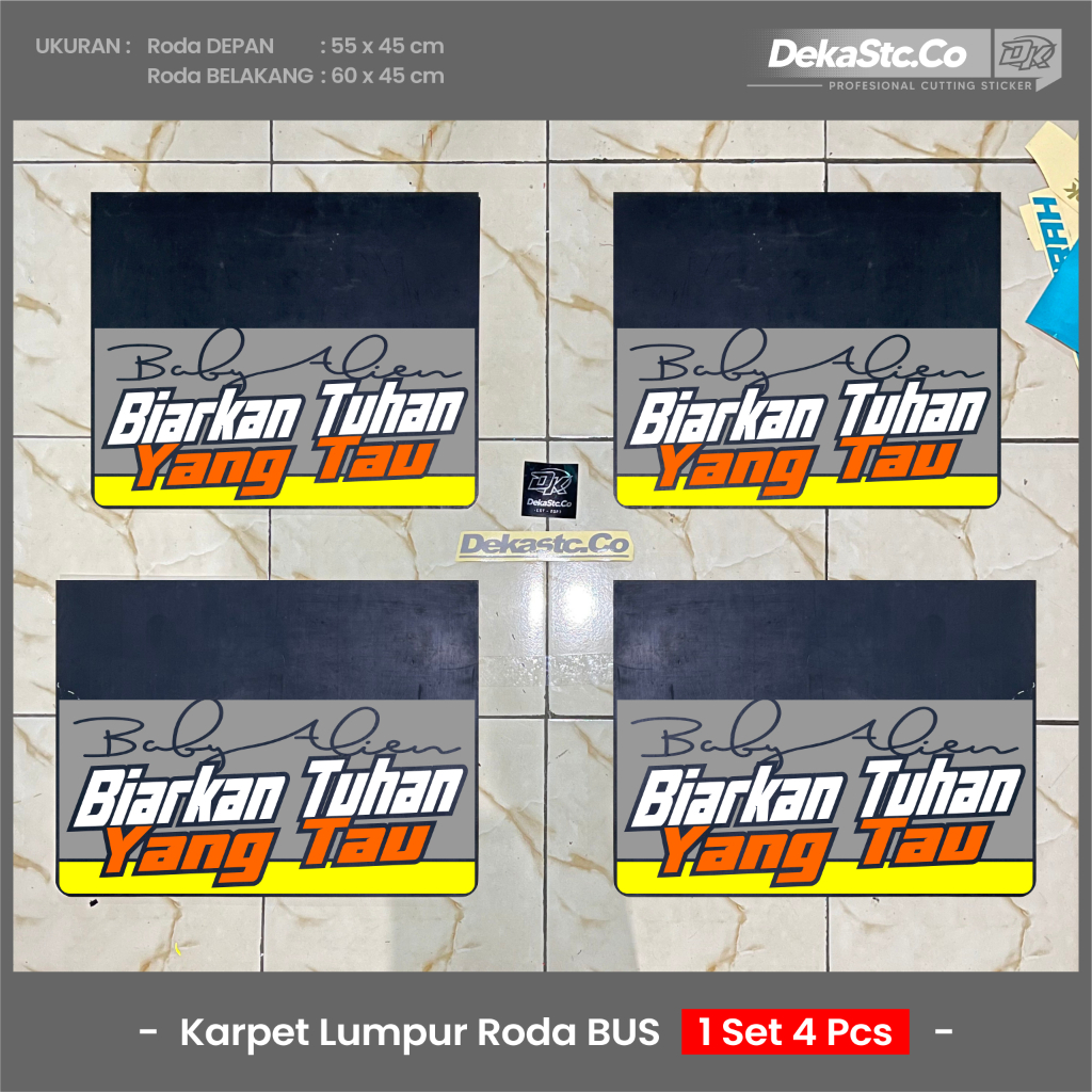 Jual KARPET KARET KEPET LUMPUR VARIASI RODA BUS / MUD GUARD / MUDGUARD ...
