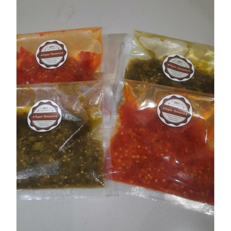 Jual Aneka Sambal Varian (Pete Ijo / Merah Gebrak / Bawang / Pete Merah ...