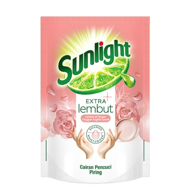 Jual Sunlight Sabun Cuci Piring Extra Lembut / Lime & Mint Anti Bau ...