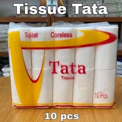 Jual Tisu Coreless TATA - 1 pack isi 10 Roll - tisu roll tanpa tulang ...