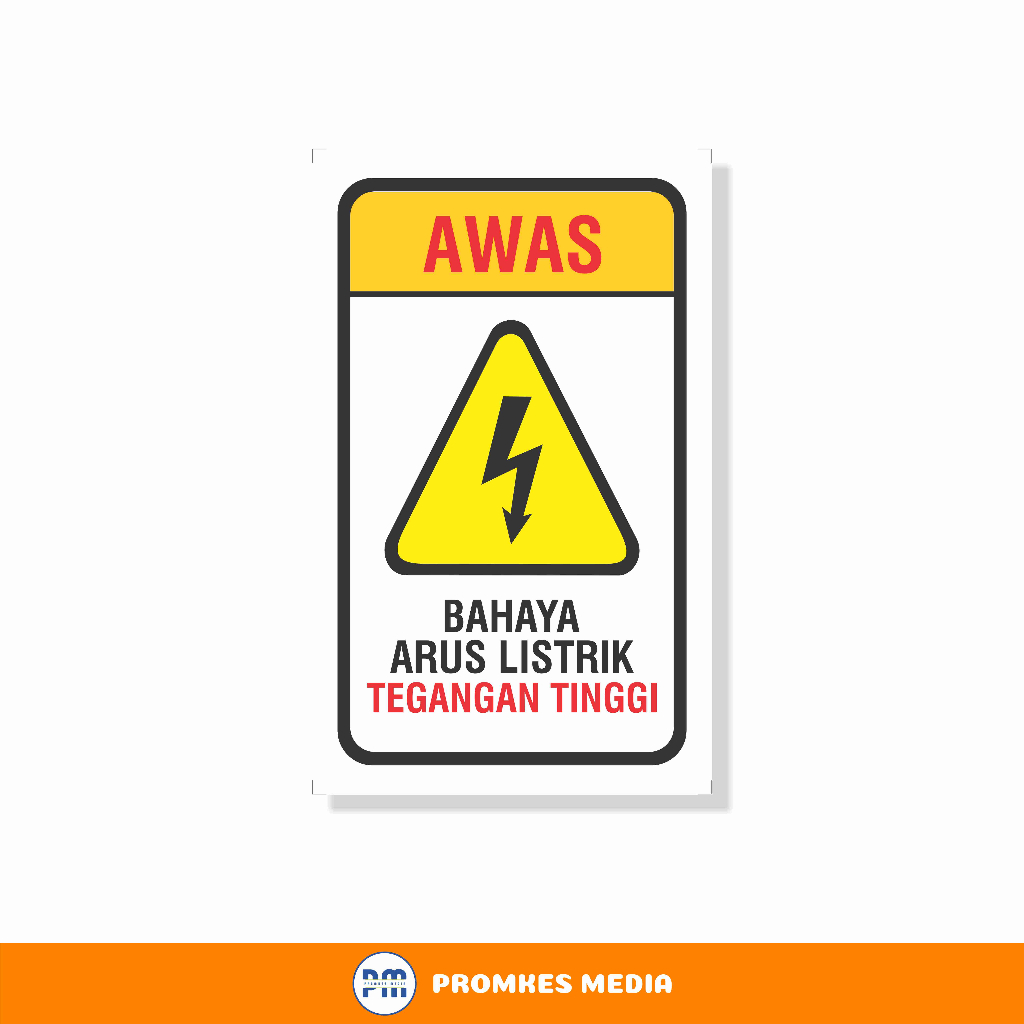 Jual Bahaya Arus Listrik Tegangan Tinggi, K3 | Shopee Indonesia