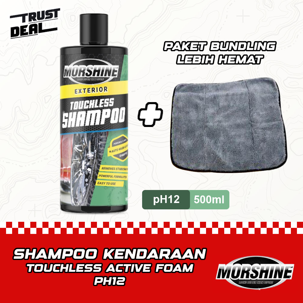 Jual Shampo Touchless Mobil Motor Tanpa Sentuh MORSHINE ACTIVE FOAM ...