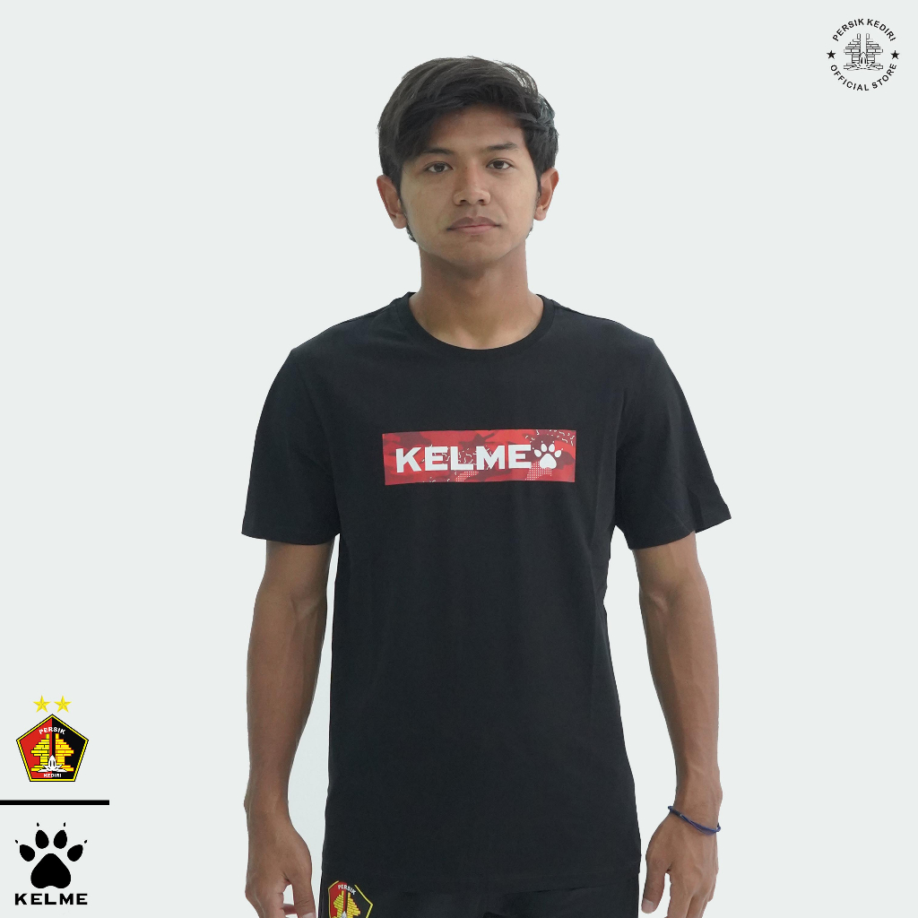 Jual KELME T-Shirt Kelme Basic Black X Persik Kediri 2023/2024 | Shopee Indonesia