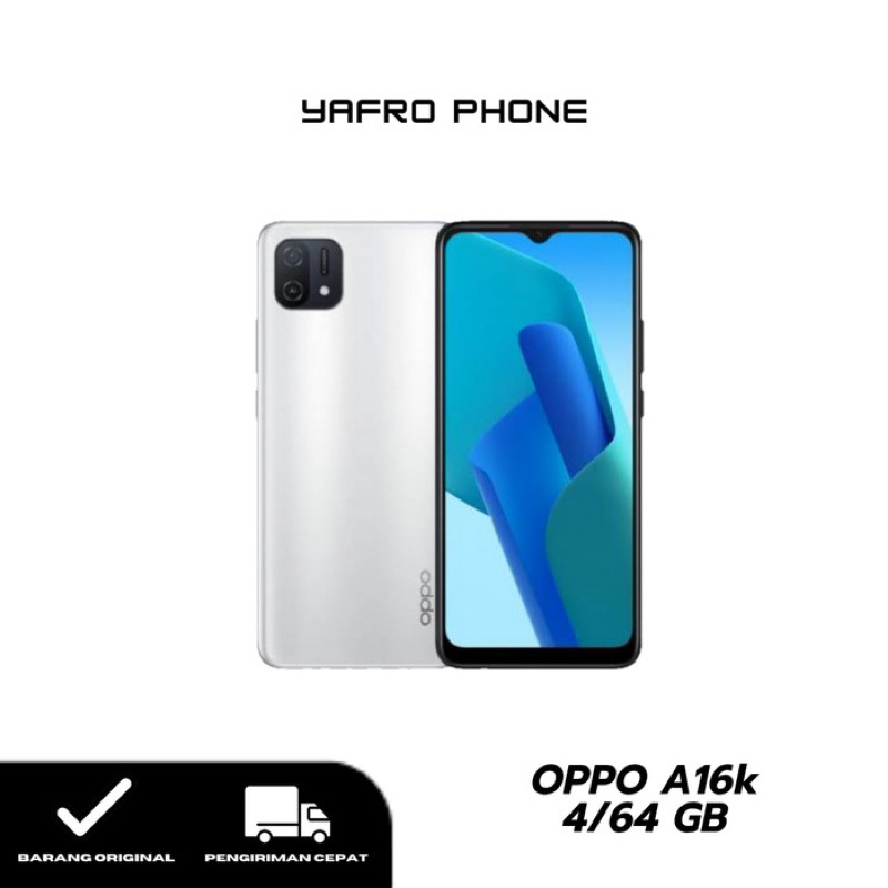 Jual Oppo A16K 4/64 Gb - Garansi Resmi OPPO Indonesia | Shopee Indonesia
