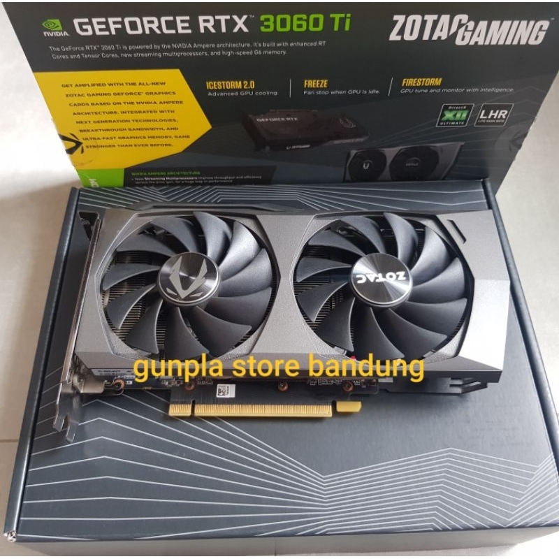 Jual VGA GPU Nvidia Geforce Zotac RTX 3060 Ti 8GB 256bit Twin Edge OC ...