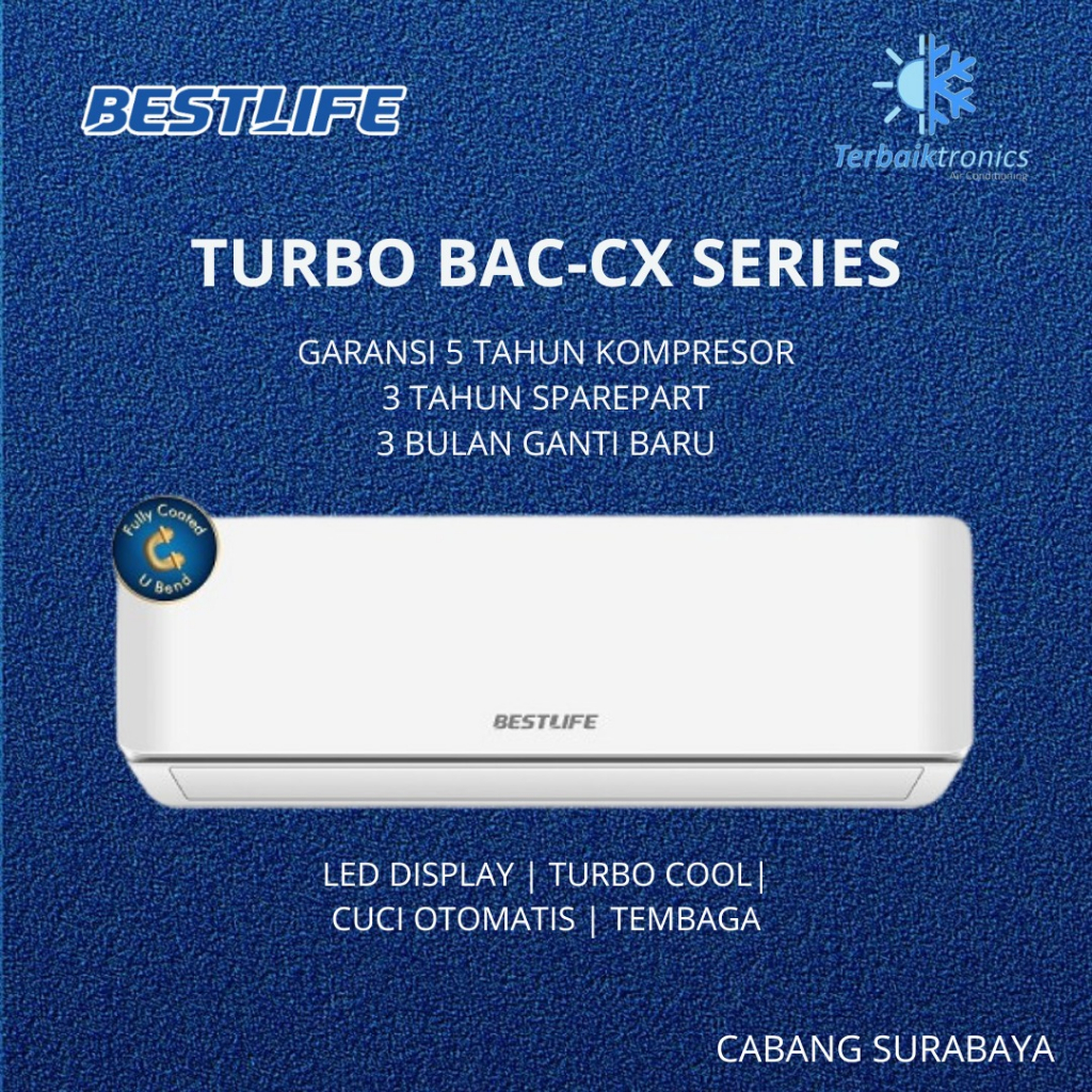 Jual AC Bestlife 2 PK R410a BAC18CX / BAC 18 CX | Shopee Indonesia