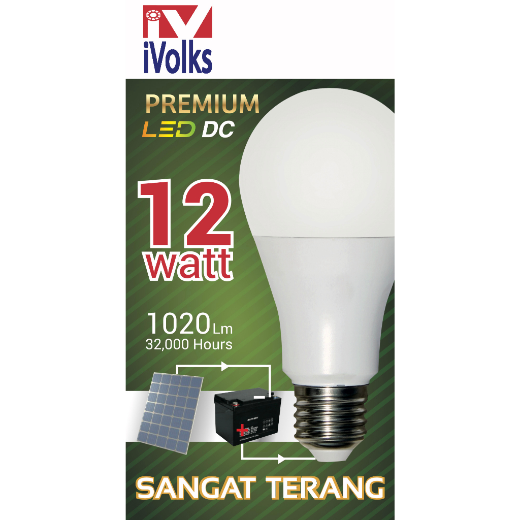 Jual Lampu LED bohlam DC 12V 3W / 12V 5W / 12V 7W / 12V 9W / 12V 12W ...