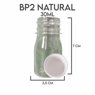 Jual Botol Kapsul Bp2 Isi 20 Capsule Putih natural/ botol capsule 30ml ...