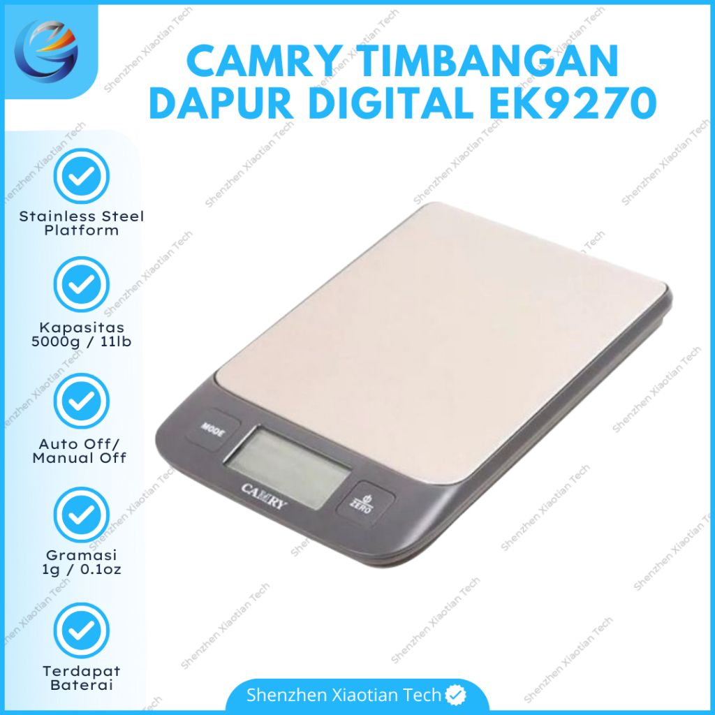 Jual Timbangan Digital Camry EK9270 | Camry EK 9270 | Electronic ...