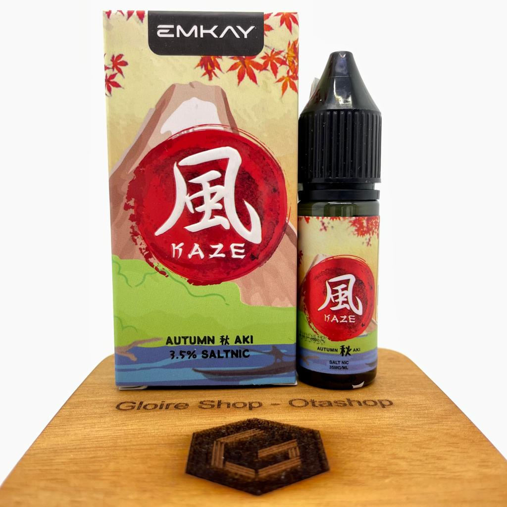 Jual Salt Nic Kaze Autumn Aki Spritzer Ice Cmw Emkay 15ml 35mg liquid ...