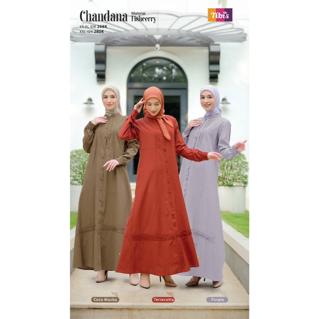 Jual GAMIS POLOS NIBRAS CHANDANA BY NIBRAS TERBARU 2023 ORIGINAL ...