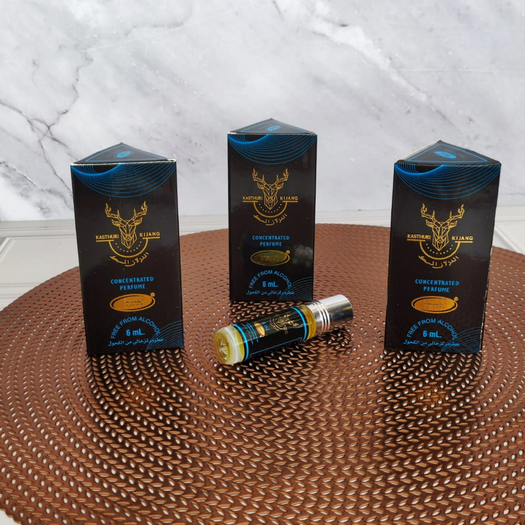 Jual PARFUM ARAB KASTHURI KIJANG ROLL ON 6 ML | MINYAK WANGI ROLL ON ...