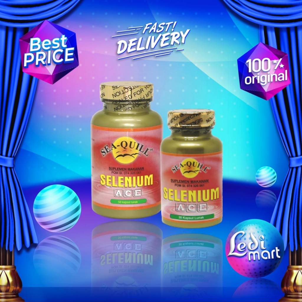 Jual Sea-Quill Selenium A C E Isi 30s & 50s | Sea Quill | Seaquill ...
